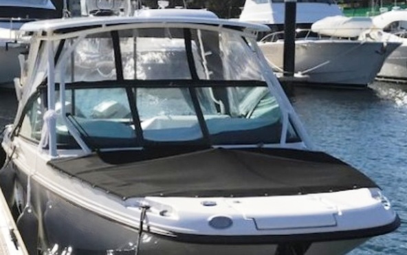 Boston Whaler® Vantage-270-Hard-Top, 2016 Hard-Top Visor Side-and-Aft ...