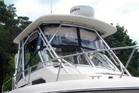 Grady White® Gulfstream-232, 2008: Hard-Top, front-Visor Side-Curtains ...