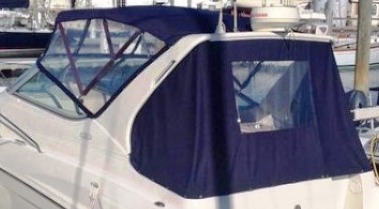 Regal® Commodore-292, 1996: Bimini-Top Valance, Front-Visor Side ...