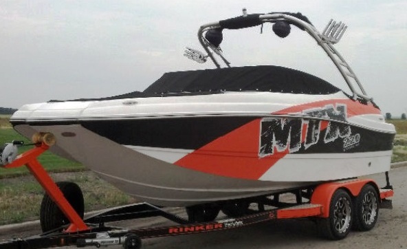 Rinker® 220-MTX-Bowrider-Extreme-Tower, 2015: Extreme-Folding-Tower ...